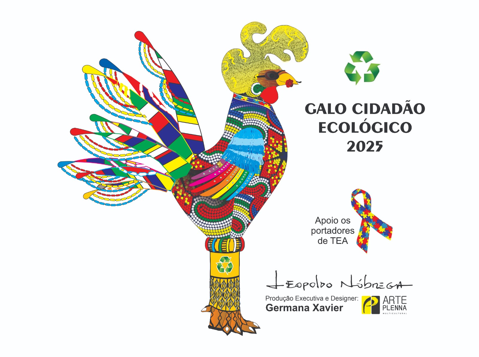 Galo Gigante do Recife ganha visual sustentável e inclusivo no Carnaval ...