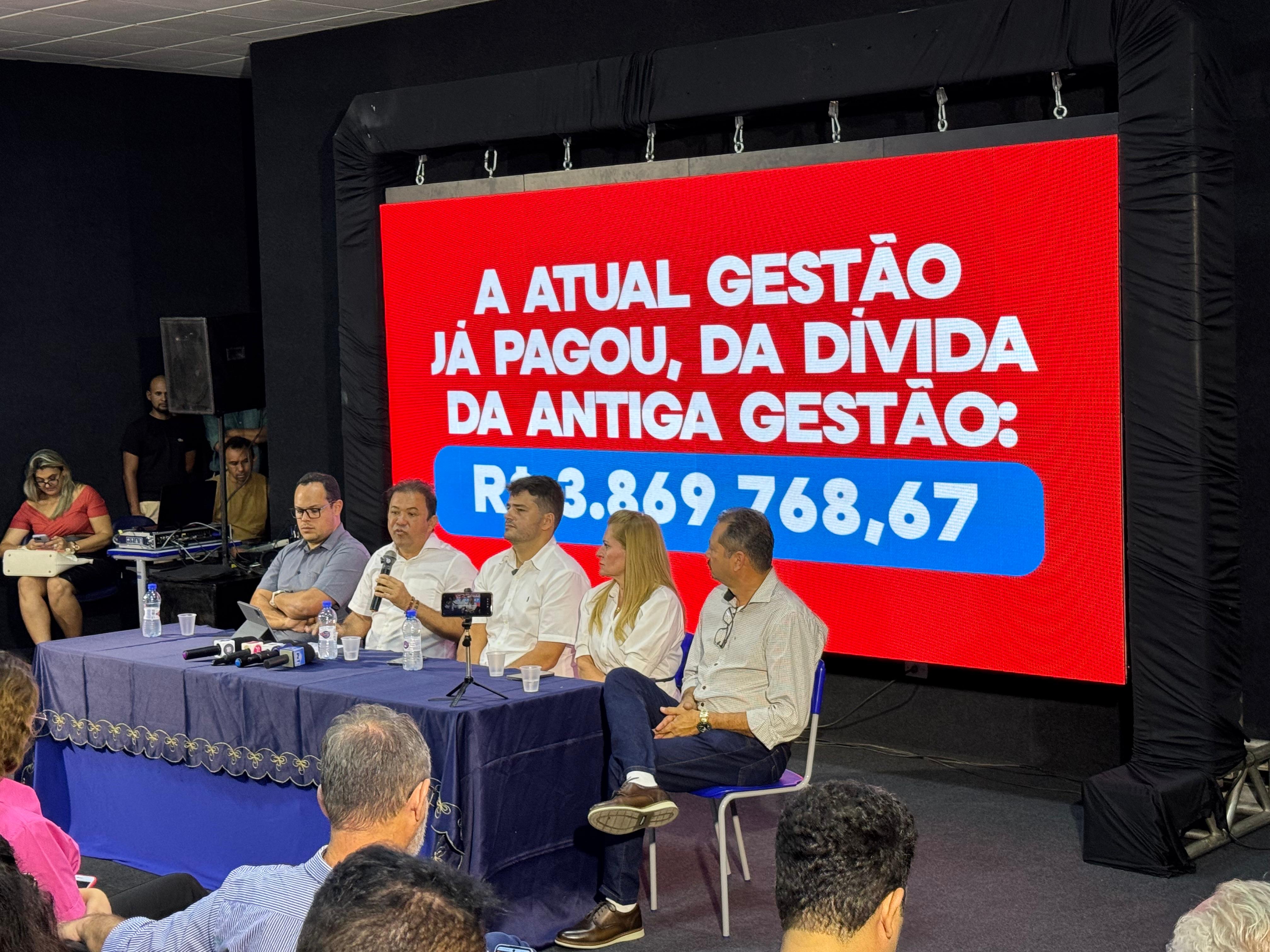 Gestão Evilásio Mateus já pagou mais de R$3 milhões de dívidas da ...